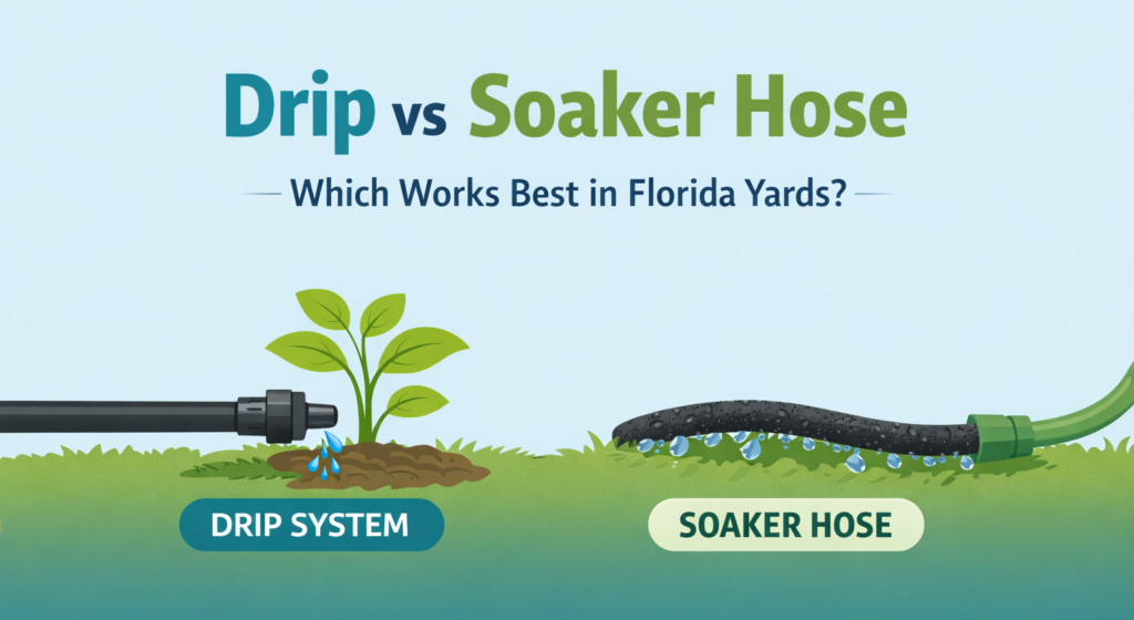 Drip Irrigation System vs Soaker Hose: Which Is Better for Florida ...